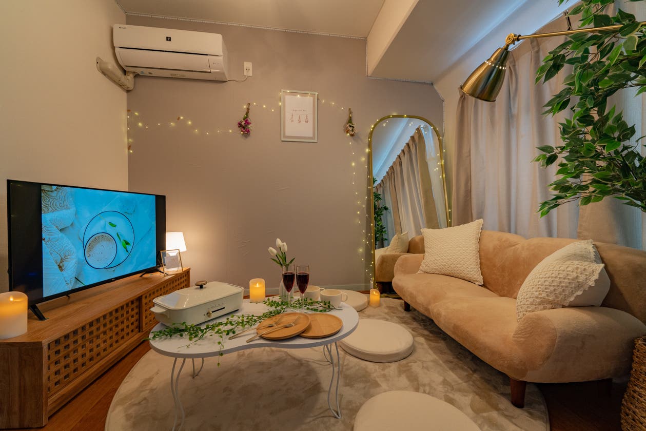 韓国風✨コンビニ1分✨クリスマス✨女子会✨お家デート✨誕生日会✨撮影✨映画鑑賞✨Wifi（防犯カメラなしで安心）の写真11