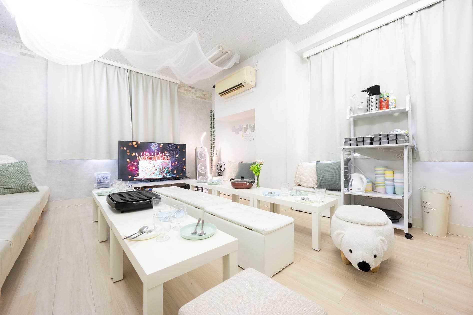 セレコレ🌳クリスマス☃️最大31名🉐駅3分🥳ゲーム機🎮女子会💗推し活🌟撮影📷パーティ🥂飲み会🍻whity西新宿の写真11