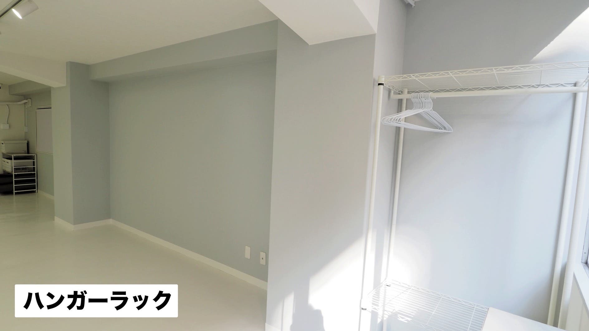 レッスンに最適✨バレエバー・更衣スペース完備！広々50㎡✨2500円/時間の写真14