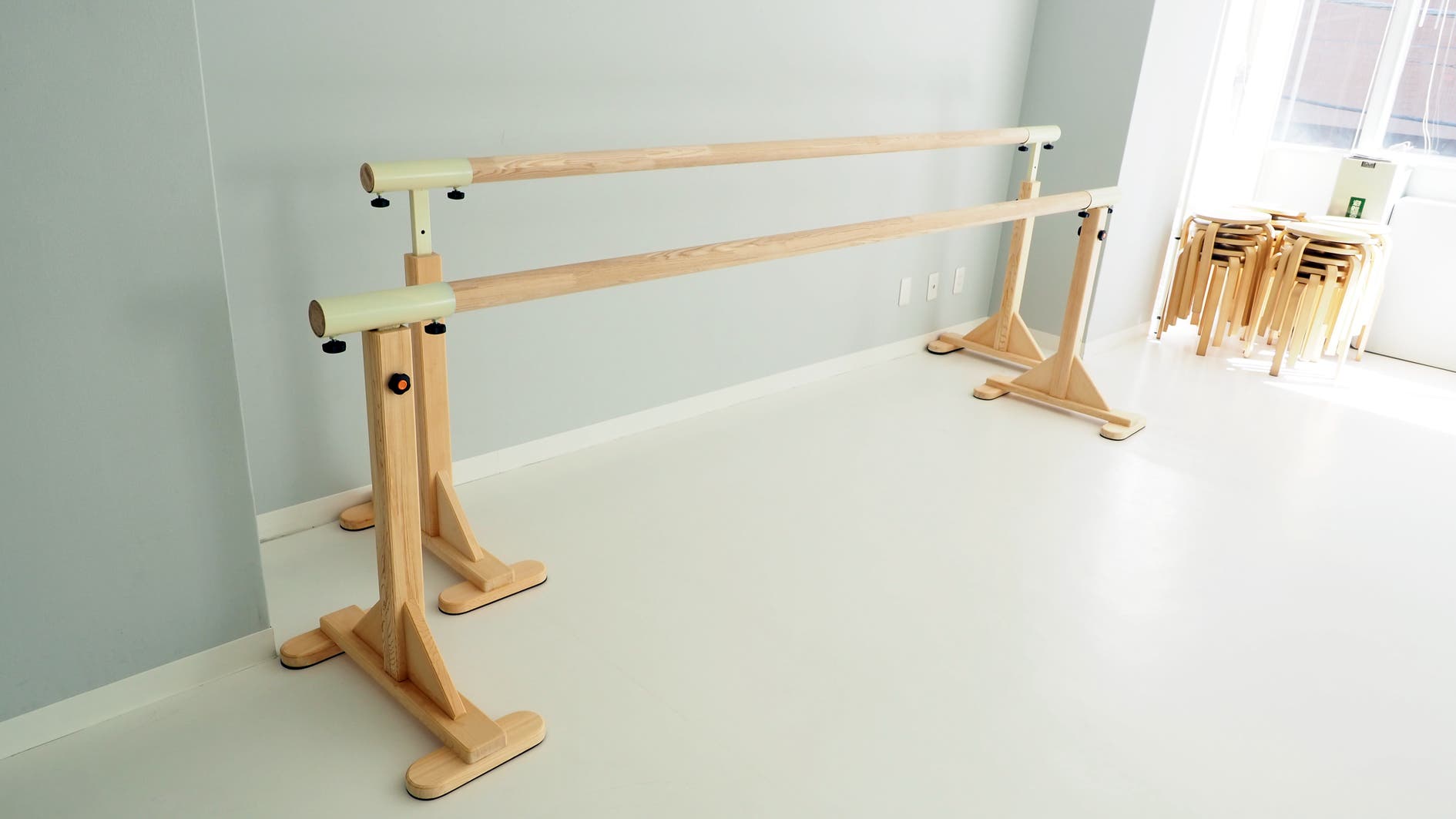 レッスンに最適✨バレエバー・更衣スペース完備！広々50㎡✨2500円/時間の写真27