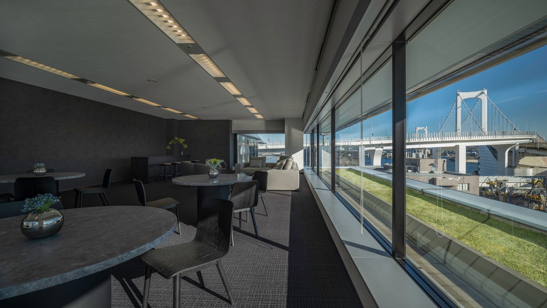 <芝浦ふ頭駅徒歩3分 l 最大30名>パーティー🍺懇親会🌸に最適！撮影利用もOK📷レインボーブリッジを目の前にした貸切スペース🌈の写真4