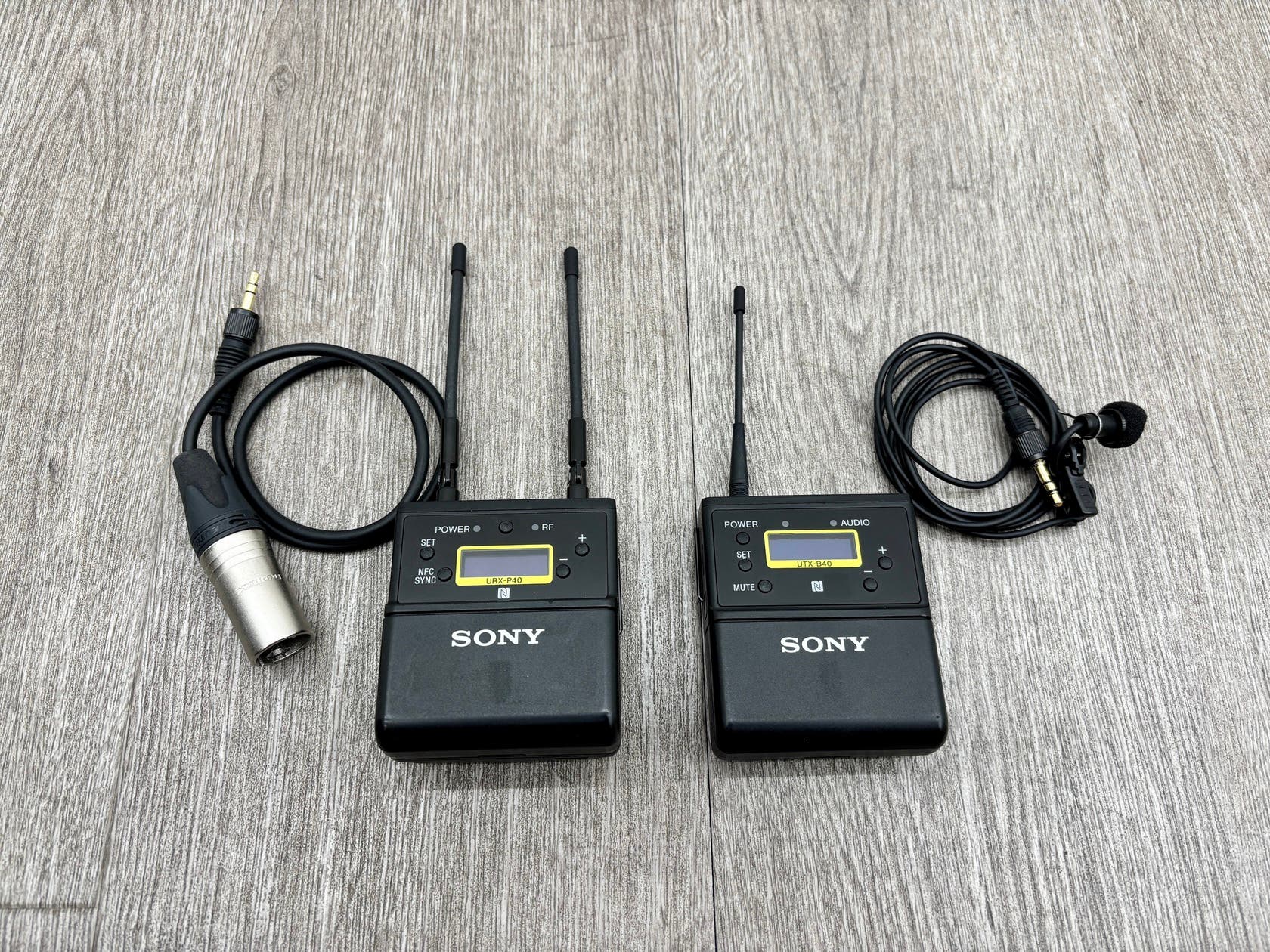 Sony UWP-D21 B帯ワイヤレスピンマイクの画像1