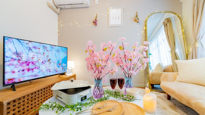 韓国風✨コンビニ1分✨クリスマス✨女子会✨お家デート✨誕生日会✨撮影✨映画鑑賞✨Wifi(防犯カメラなしで安心)の写真8