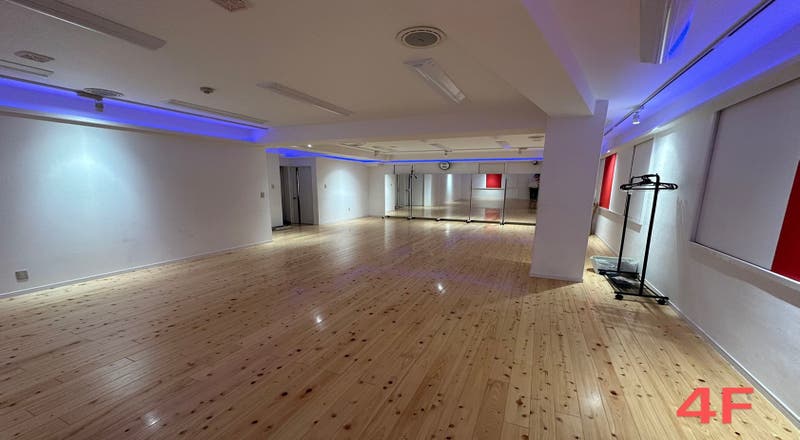 【池袋駅/東池袋駅9分】綺麗な長方形スタジオ、広々貸切利用。ヨガ・ダンスレッスン・団体練習利用おススメ！！