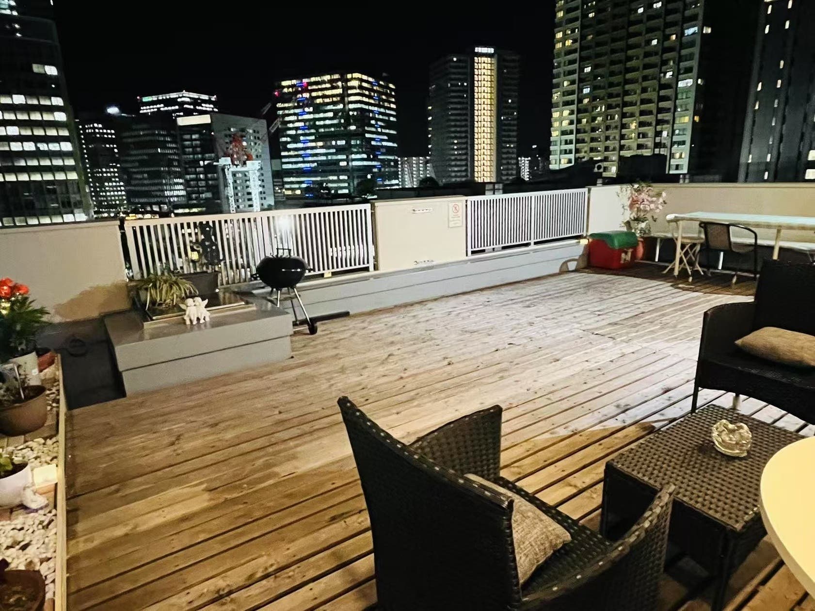 バルコニー&BBQ場贅沢体験五反田駅から徒歩5分の屋上100㎡の写真23