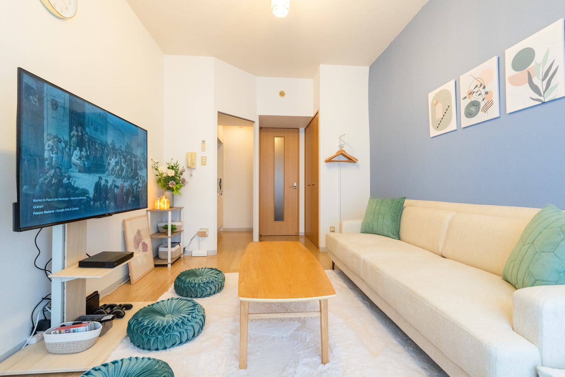 🧚【京都駅3分好立地】🚃のんびり☘️清潔💎ゴミ捨て無料🧹大人気ゲーム機🎮/女子会/ママ会/推し活✊映画鑑賞🎬️撮影の写真8