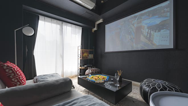 スペモ🎥クリスマス🎄渋谷4分🚶♀️プロジェクター🎥デート💕シアタールーム🎞️キッチン622_CINEMA渋谷道玄坂の写真7