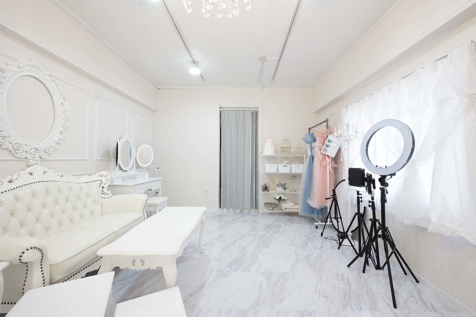 新規OPEN🎀The Wedding名古屋👗🏰SNSで話題❣️姫系撮影スタジオ｜生誕祭｜ポートレート｜推し活｜配信｜商用利用の写真8