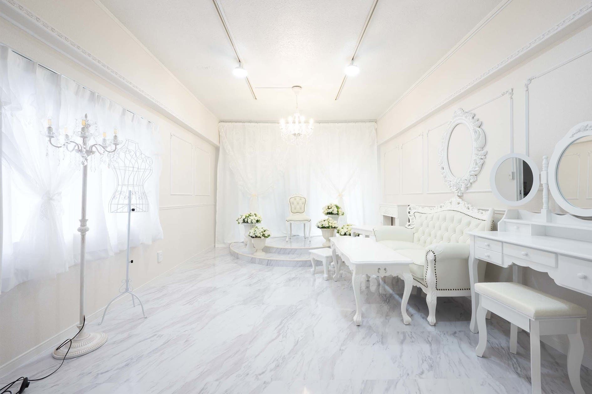 新規OPEN🎀The Wedding名古屋👗🏰SNSで話題❣️姫系撮影スタジオ｜生誕祭｜ポートレート｜推し活｜配信｜商用利用の写真5