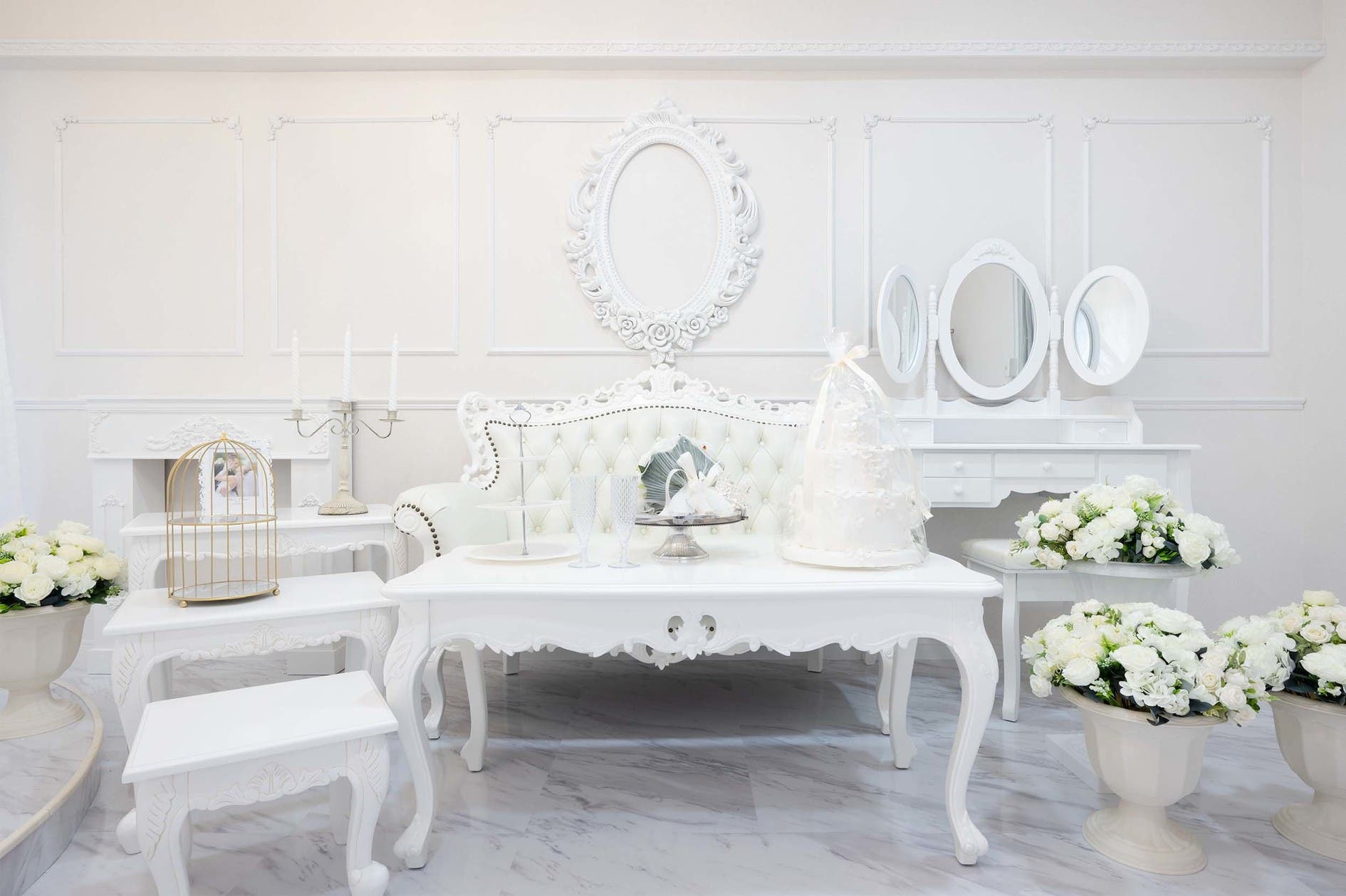 新規OPEN🎀The Wedding名古屋👗🏰SNSで話題❣️姫系撮影スタジオ｜生誕祭｜ポートレート｜推し活｜配信｜商用利用の写真6