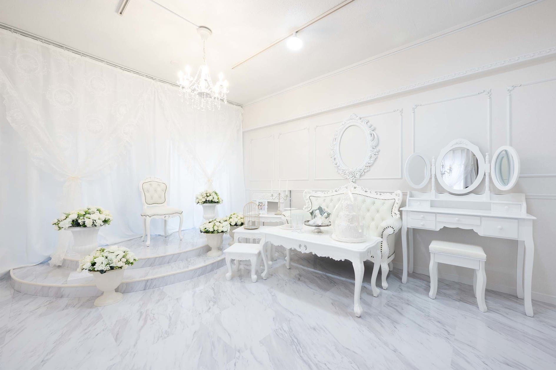 新規OPEN🎀The Wedding名古屋👗🏰SNSで話題❣️姫系撮影スタジオ｜生誕祭｜ポートレート｜推し活｜配信｜商用利用の写真10