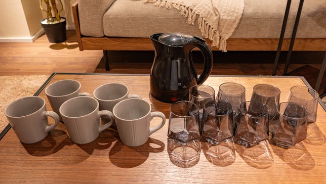 【🎄クリスマス&忘年会🎅】谷町九丁目駅すぐ/最大22名⭐️広々したお部屋に最高級ソファを使用⭐️の写真18