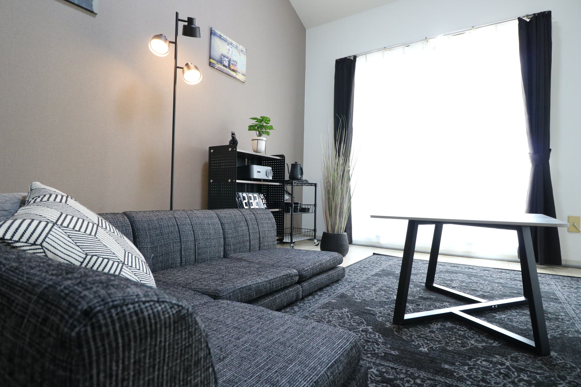 ★黒のインテリアを基調としたアーバンモダンなスペース★（秘密基地有り）🏢の写真5