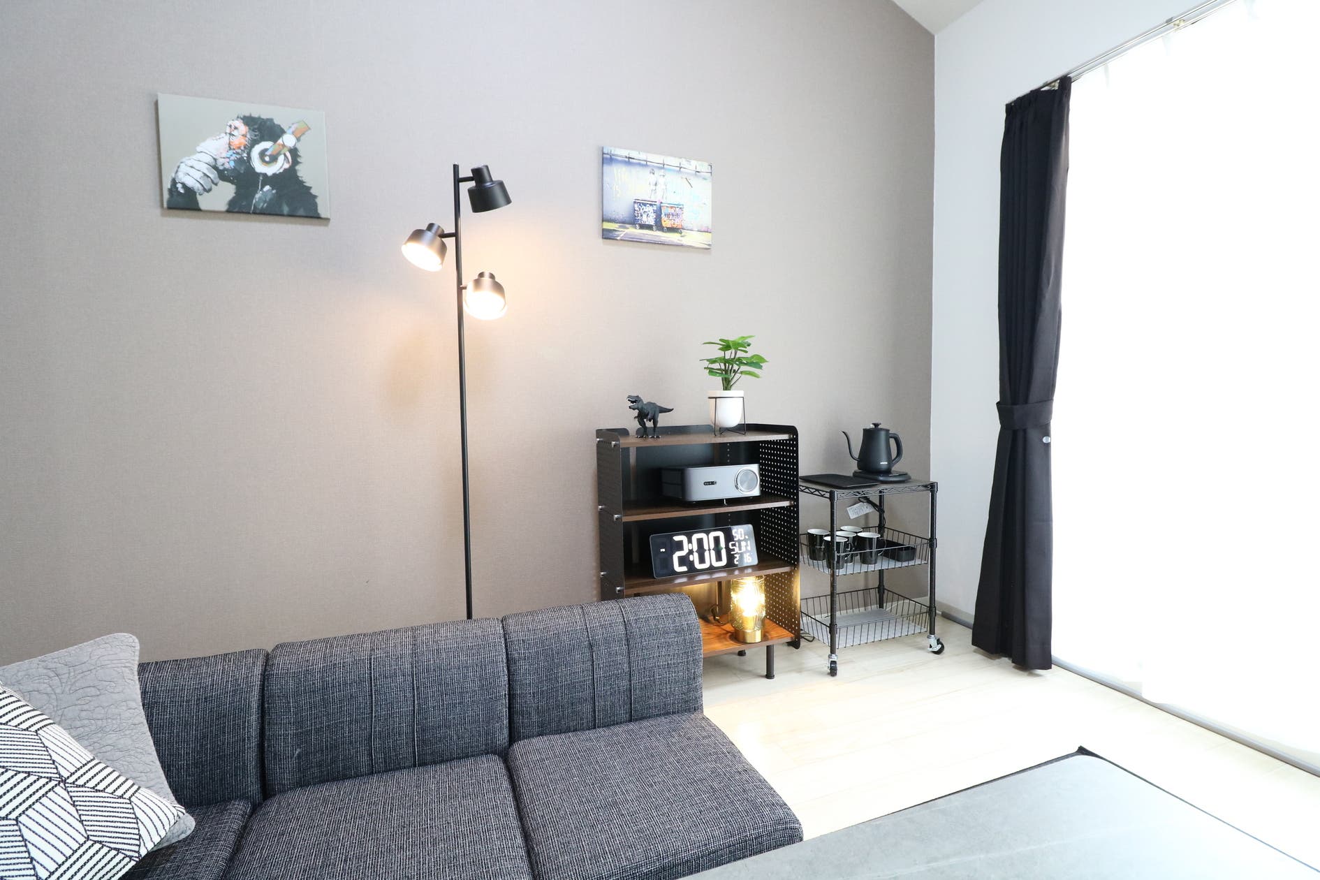 ★黒のインテリアを基調としたアーバンモダンなスペース★（秘密基地有り）🏢の写真6