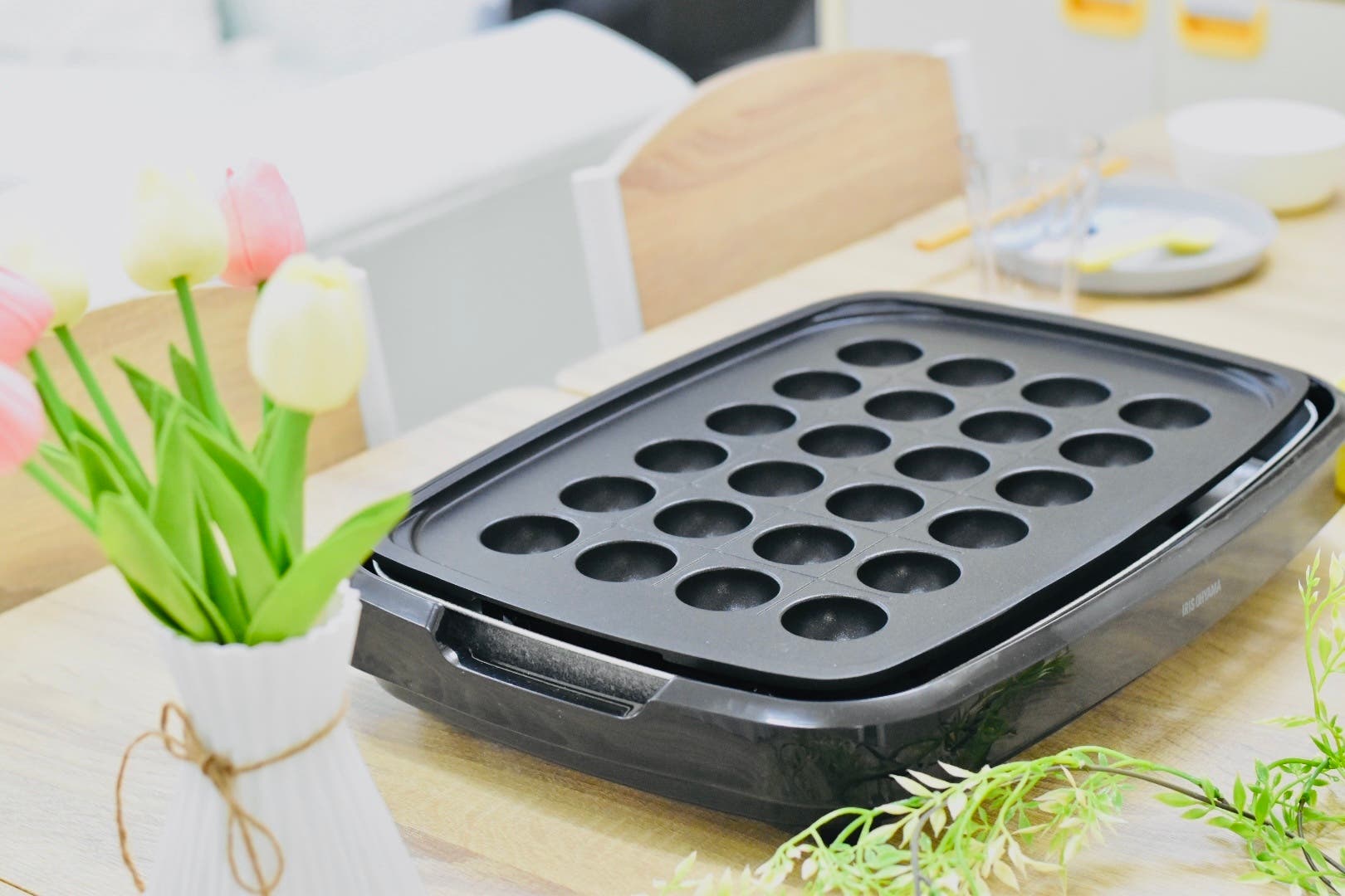 ③多機能ホットプレート：プレート3種（網焼き肉・平面・たこ焼き）の画像1