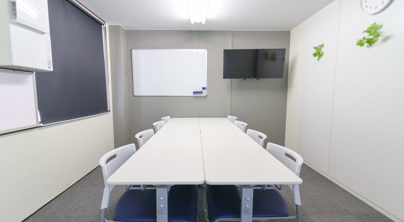 【名古屋駅E4出口徒歩3分！8名利用可】40型モニター・10Gbps光回線・WiFi無料！ふれあい貸し会議室 名古屋No134