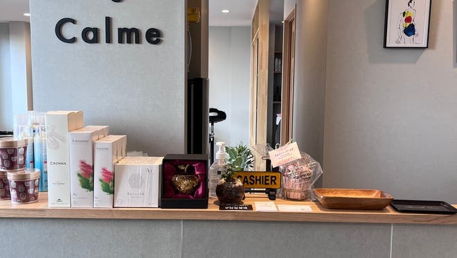 ゆったりとした美容室の写真2