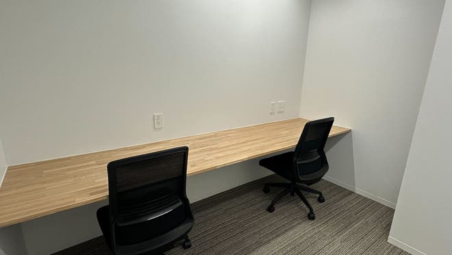 【最大2名まで/1日1組限定!】1日単位で使える集中ブースの写真2