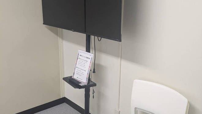 広瀬通 【7階第2会議室】TVセット無料/研修・セミナー・試験会場に/24時間OK/Wi-fi・ホワイトボード有り/24名様用の写真8