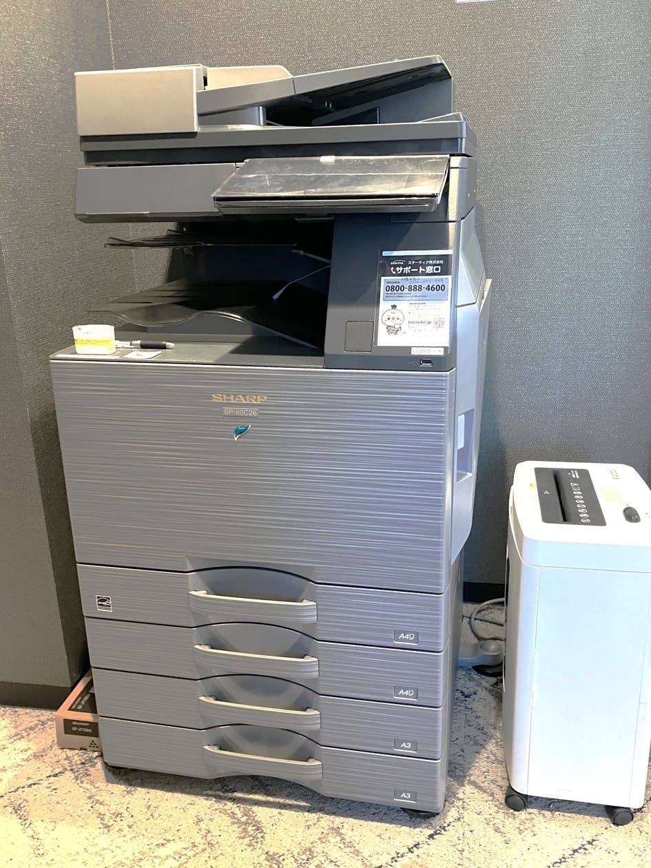 ✨12~1月値下げ中✨【大宮駅東口徒歩２分】1名用個室✨WiFi無料・ドリンク/会議・面接に！オンライン会議室No.203の写真9