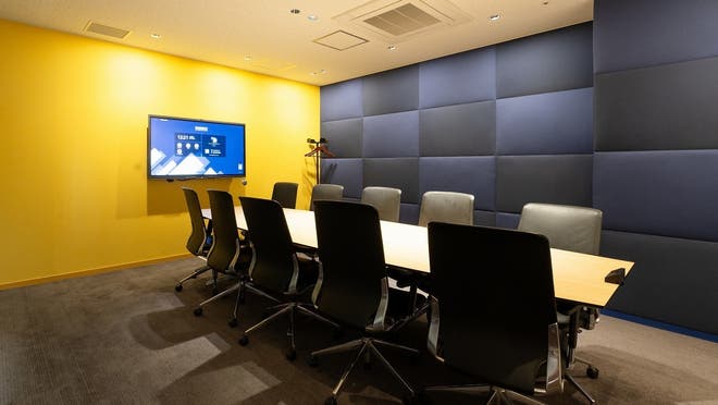 【江戸堀センタービル】肥後橋駅徒歩7分!カフェに併設10名様用会議室の写真3