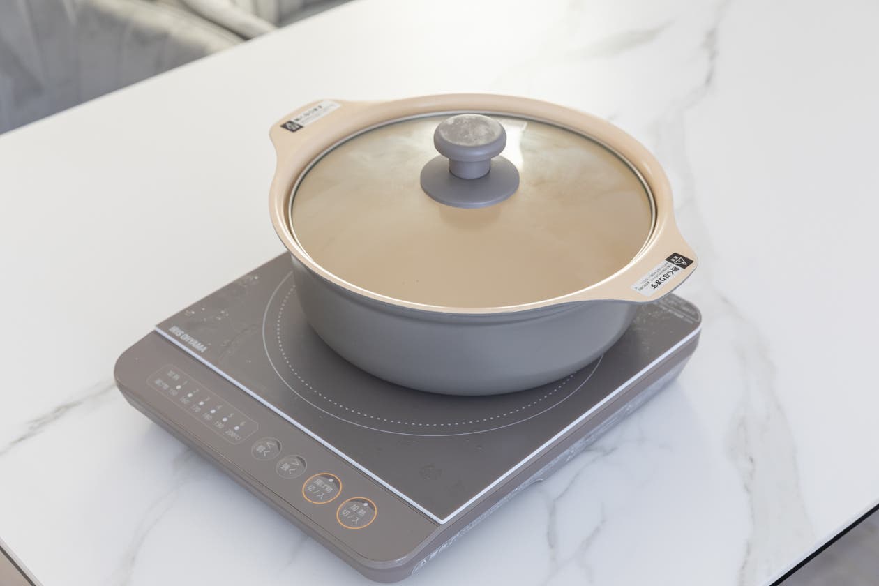🍲卓上IHヒーターとお鍋セット	の画像1