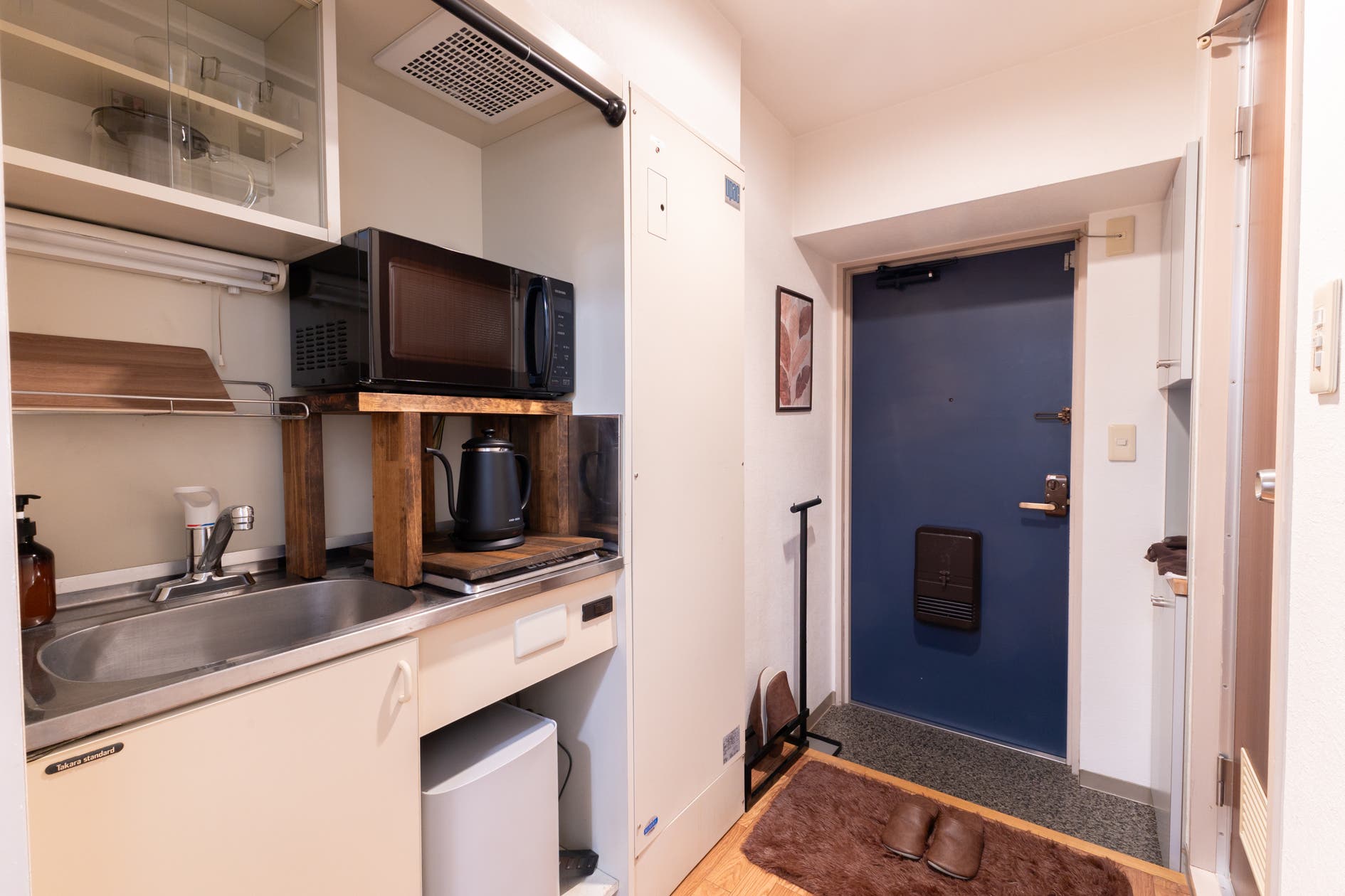 茶色を基調とした落ち着いたあたたかい「corelabo208　CHAIRO」名古屋駅徒歩５分✨エステ・ネイル・整体✨可燃ごみ無料の写真16