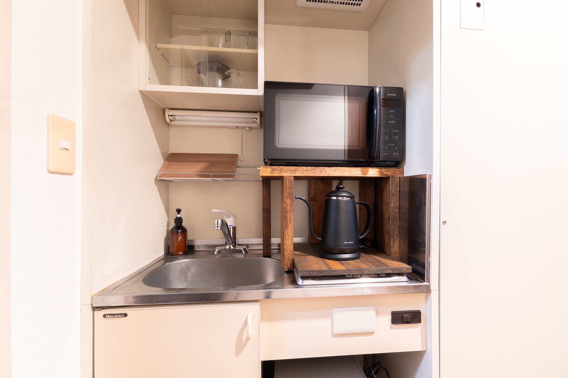 茶色を基調とした落ち着いたあたたかい「corelabo208　CHAIRO」名古屋駅徒歩５分✨エステ・ネイル・整体✨可燃ごみ無料の写真17