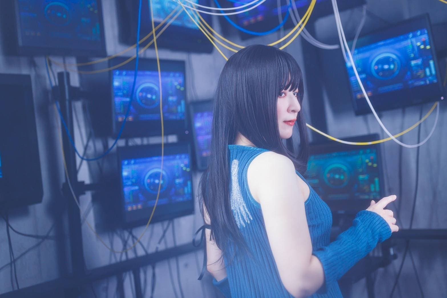 サイバー＆ゲーミング風スタジオ、駅・駐車場直結なので移動も楽々です！の写真13