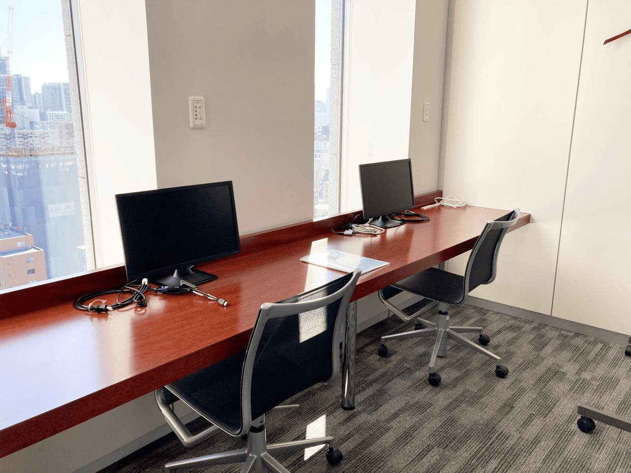 名古屋会議室 プライム 第22会議室【名古屋駅徒歩4分・無料Wi-Fi・最大2名・プライムセントラルタワー名古屋駅前店】の写真1
