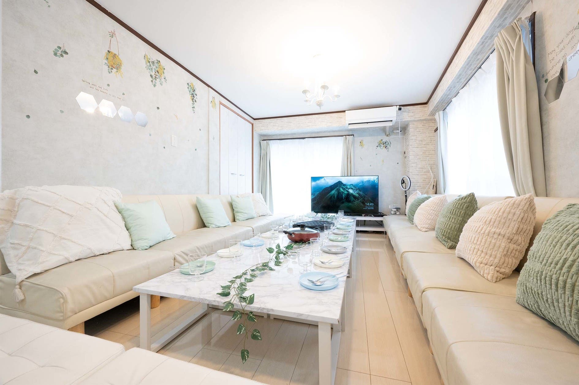 セレコレ🌳クリスマス☃️最大32名🉐駅3分🥳ドンキ3分🐧ゲーム機🎮女子会💗推し活🌟パーティ🥂milky新大久保の写真14