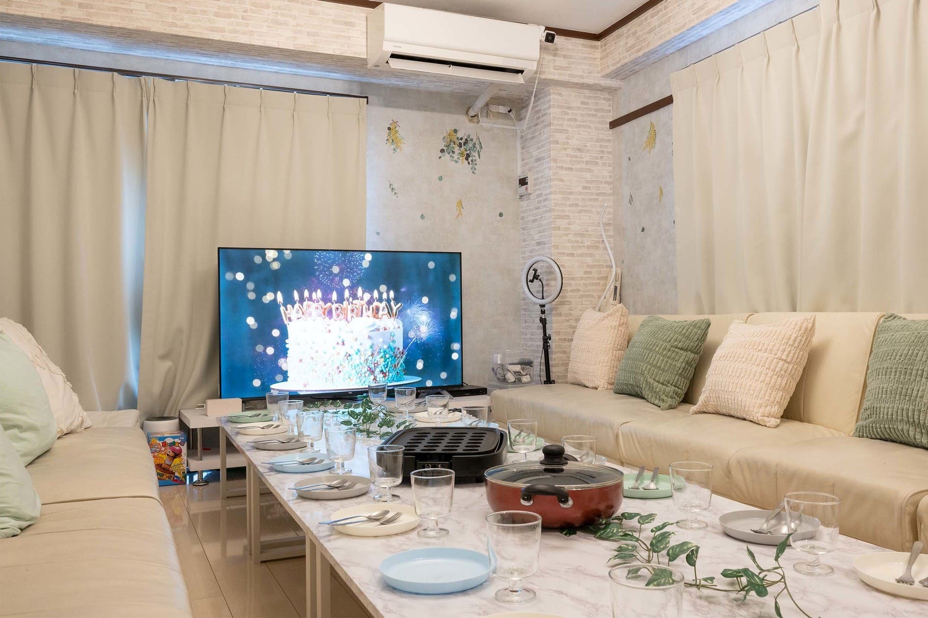 セレコレ🌳クリスマス☃️最大32名🉐駅3分🥳ドンキ3分🐧ゲーム機🎮女子会💗推し活🌟パーティ🥂milky新大久保の写真18