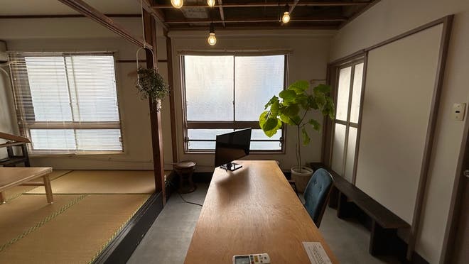 天神南駅徒歩5分。レトロビルの一室を利用したレンタルスペース。の写真2