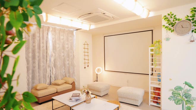 【上小田井】🍻忘年会に人気!ママ会・クリスマスパーティ🎄にも◎広々40名貸切×100㌅スクリーン📽/24時間利用OKの写真5