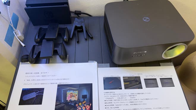 クリスマスツリー設置しました⭐️110インチプロジェクターで動画が見放題🎞️✨新大阪駅徒歩5分🏠🎉の写真14