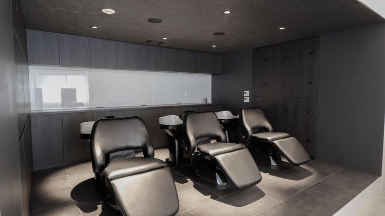 【美容室】セット面8席、シャンプー台1台完備（1席予約／8席貸切）の写真2