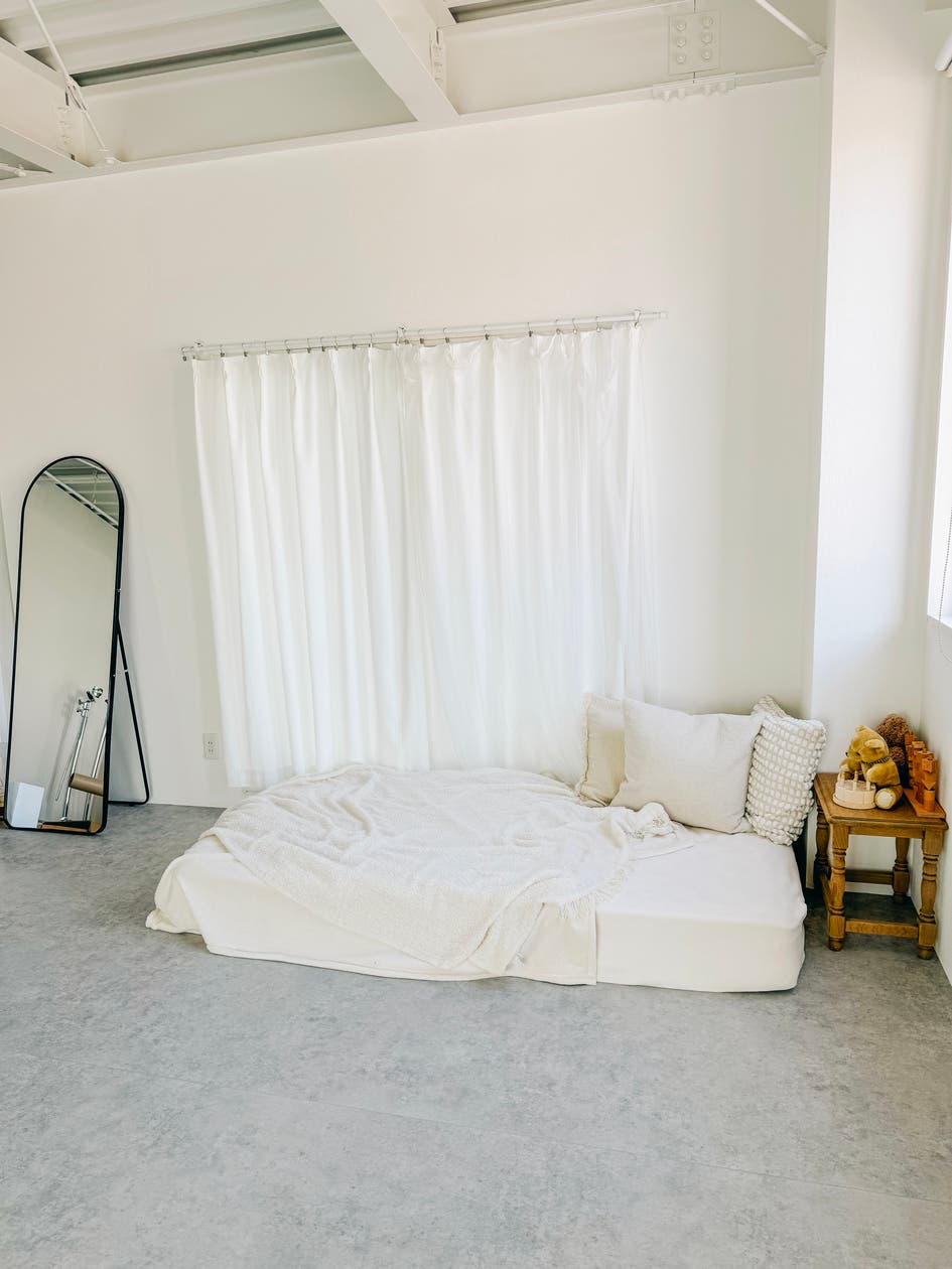 【箱崎駅 徒歩5分】白基調のシンプルなフォトスタジオ・白ホリ✨撮影・ヨガ・ピラティス・ベビマの写真6