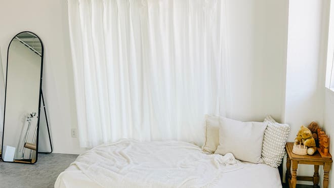 【箱崎駅 徒歩5分】白基調のシンプルなフォトスタジオ・白ホリ✨撮影・ヨガ・ピラティス・ベビマの写真6