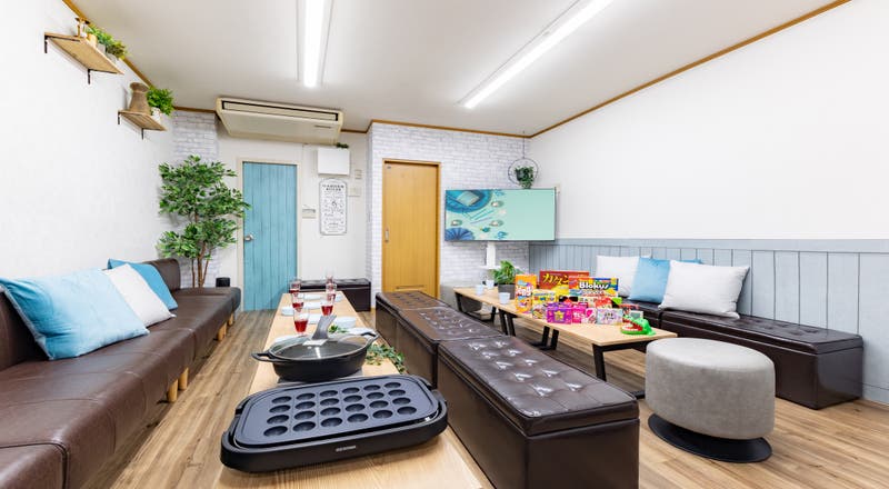 NEW🎉新年セール💰最大30名🉐駅1分🚋新年会🍺大人気ゲーム機🎮女子会💗タコパ🐙24H🏪Grove三宮