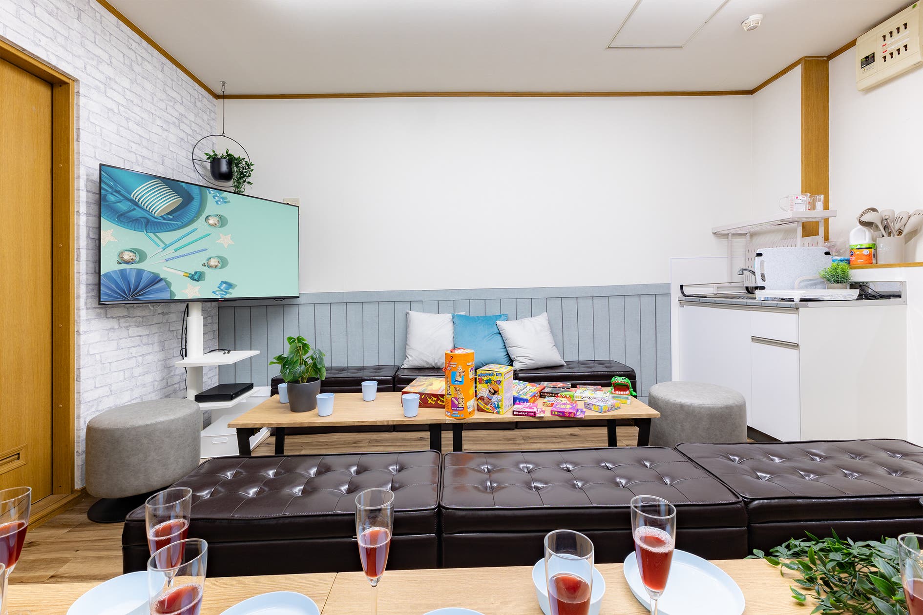 NEW🎉クリスマス🎄最大30名🉐駅1分🚋忘年会🍺大人気ゲーム機🎮女子会💗タコパ🐙24H🏪Grove三宮の写真5