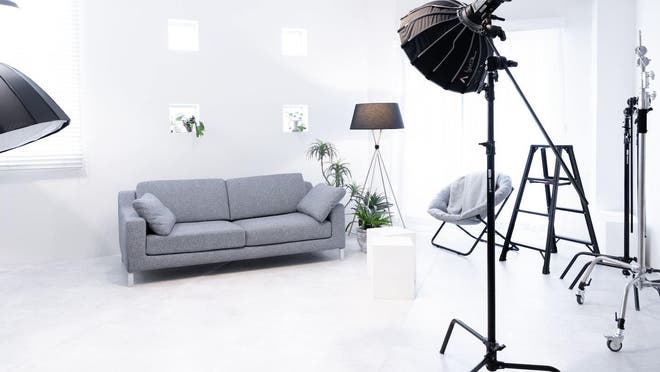 大山駅から徒歩9分の撮影スタジオ!プロのカメラマン常駐により機材の使用方法やアドバイスも可能!の写真2