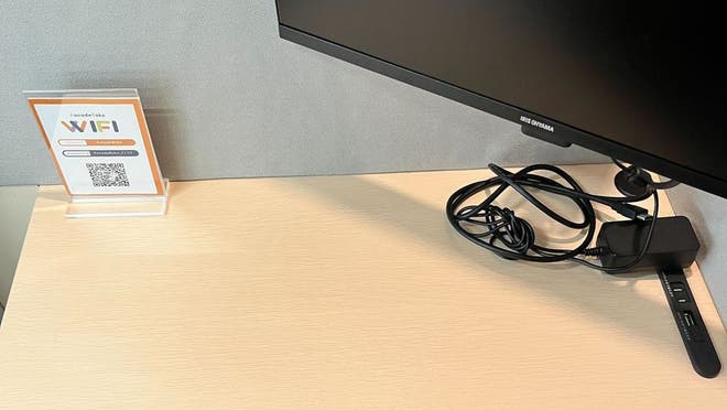 【フォンブース1】下北沢駅徒歩2分|完全個室|高速Wi-Fi|モニター完備|WEB会議|防音の写真6