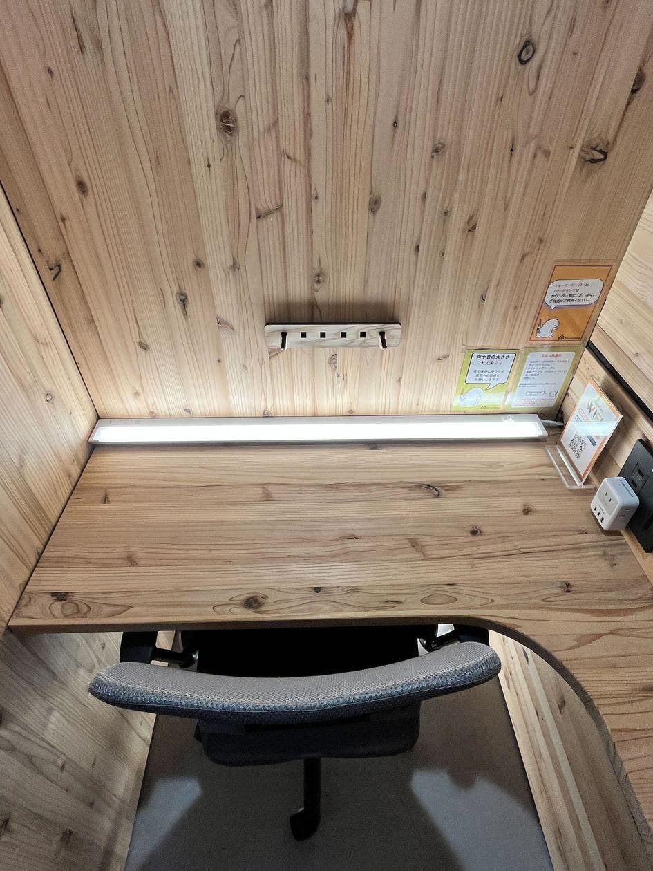 【個室ブース3】下北沢駅徒歩2分｜完全個室｜高速Wi-Fi｜リモートワークの写真7