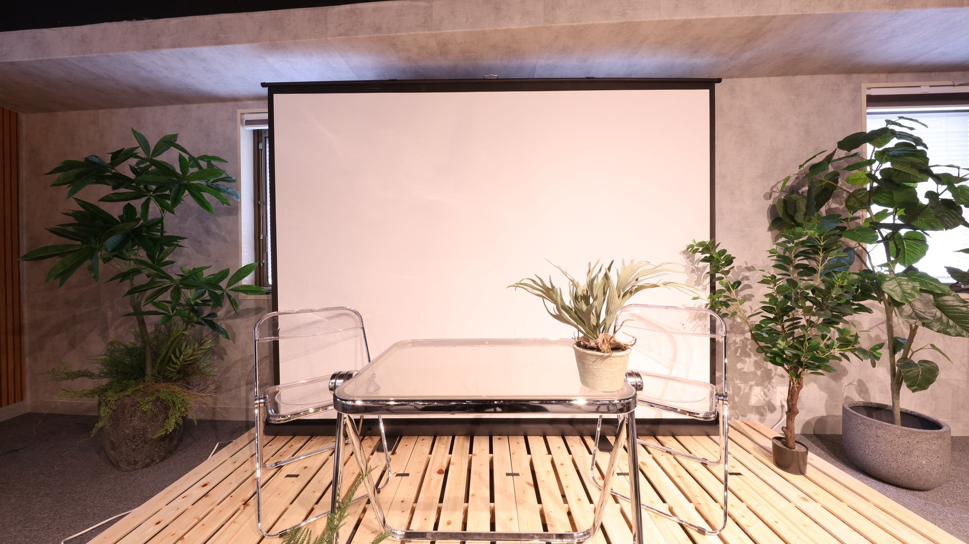 #エヌティGoburin【新宿三丁目】クリスマス🎄忘年会🤶駅徒歩2分/席数84立食90名飲食/120㌅画面/会議/セミナーの写真9