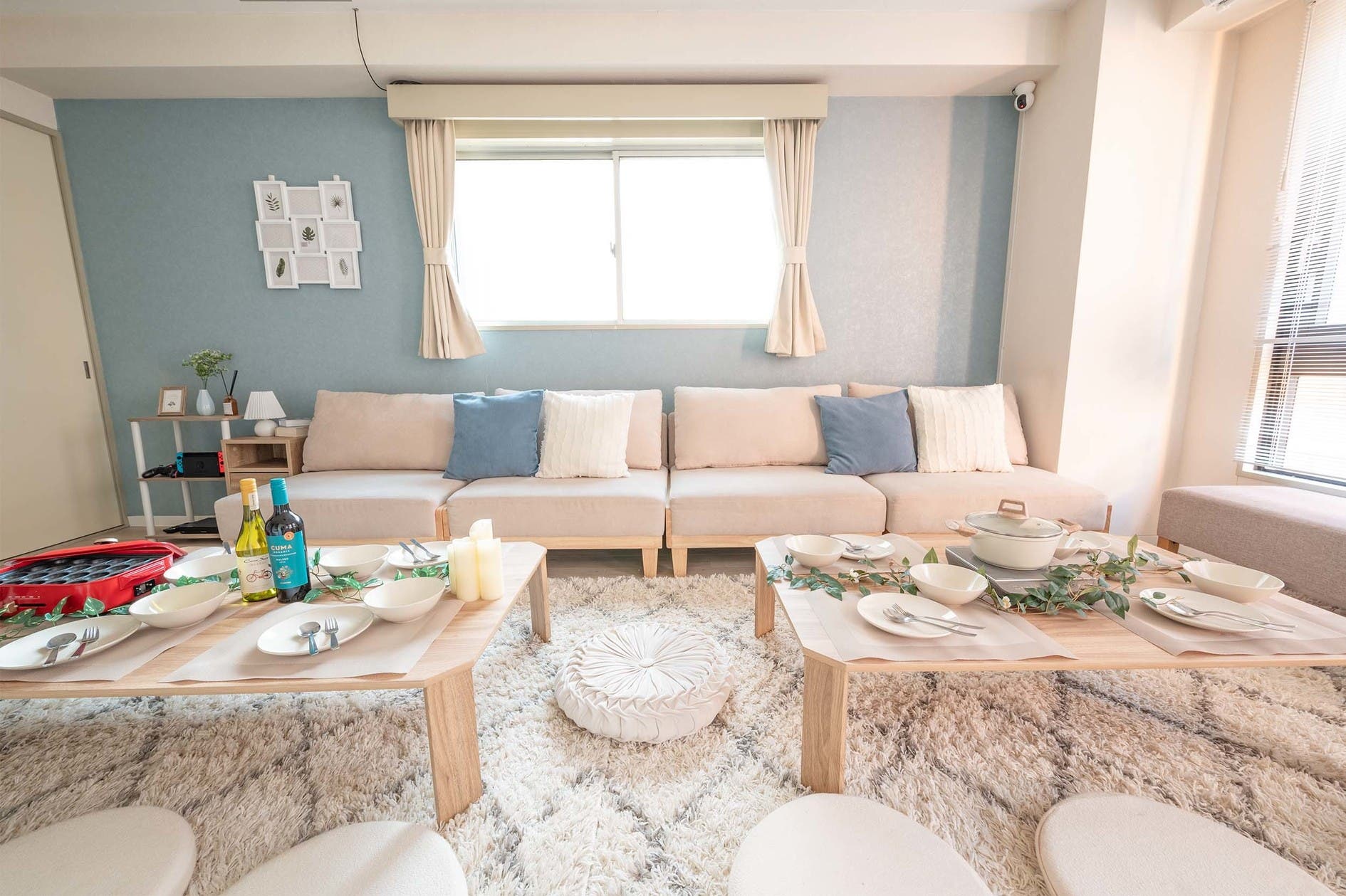 12月リニューアル🎉24時間/100㌅の大画面で映画鑑賞や推し活💖最大15名/女子会・新年会・ママ会の写真9