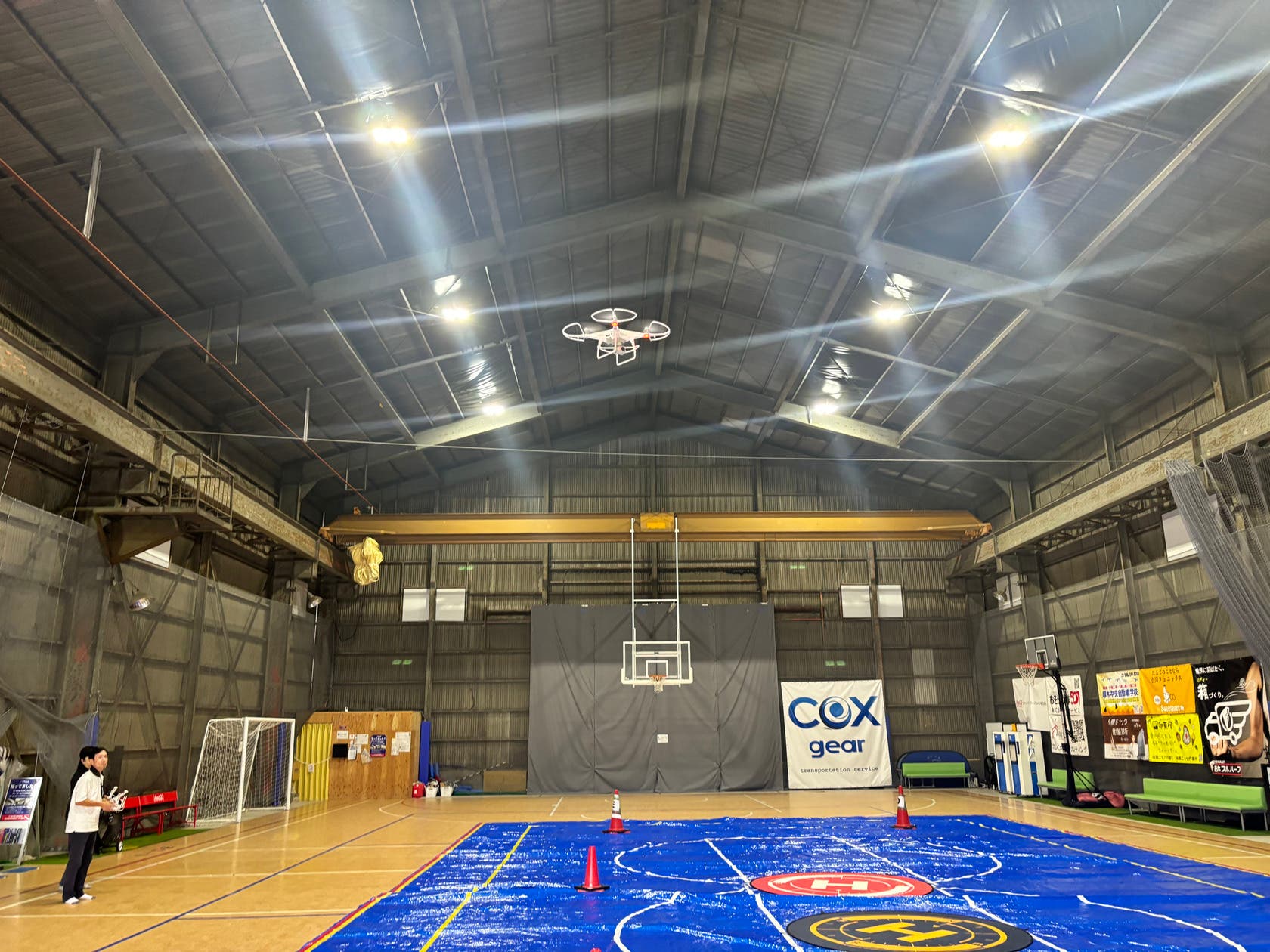 スポーツ撮影・ロケ対応のスポーツコートの写真7