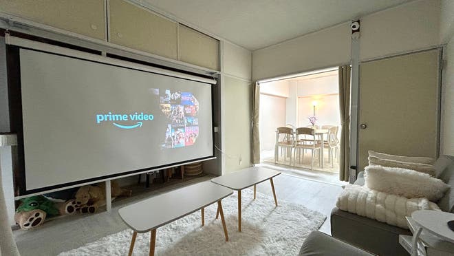 💰地域最安値💰徒歩浦和駅5分🚶ママ会✨デート👫女子会❤️誕生日会🎂推し会🌹120インチプロジェクタの写真6