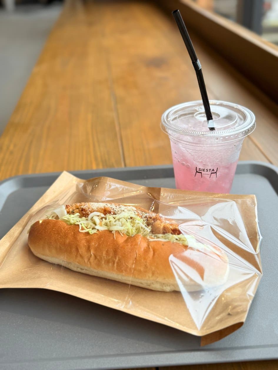 【軽食】エビバデ★サンドのドリンクセット　　※注意事項あります。の画像1