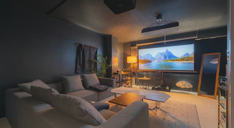 スペモ🎬シャワー利用可🚿プロジェクター🎦映画鑑賞🍿ゲーム🎮️デート👥💖女子会🍒635_CINEMA上野2nd