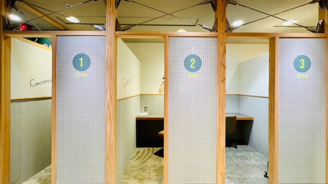 豊田市駅徒歩1分!1名専用ブース✨あなた専用のリモート作業や勉強スペースとして集中したい時に最適🍔🥤飲食持ち込みOK!の写真2